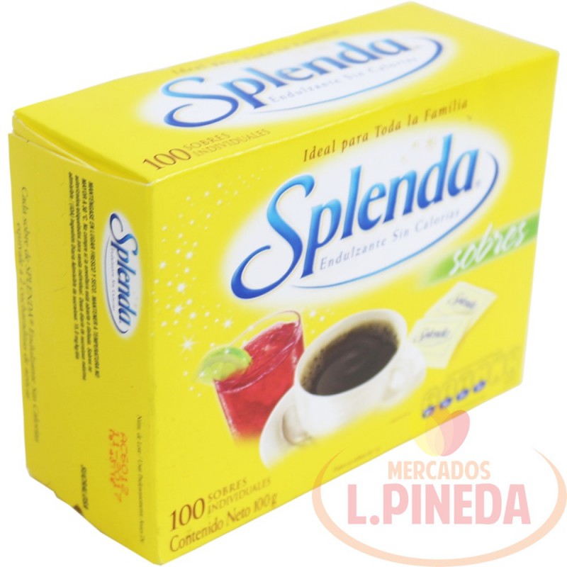 Endulzante Splenda X 100 G X 100 Sobres