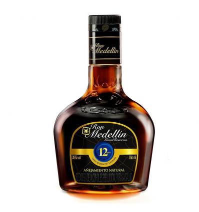 Ron Medellin X 750 Ml 12 Años