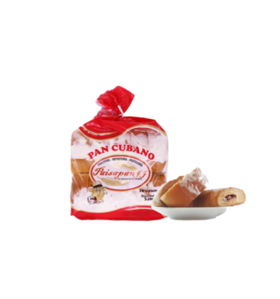 Pan Cubano Com Mantequilla PAN PAISAPAN J. J. TAJADO MANTEQUILLA (450